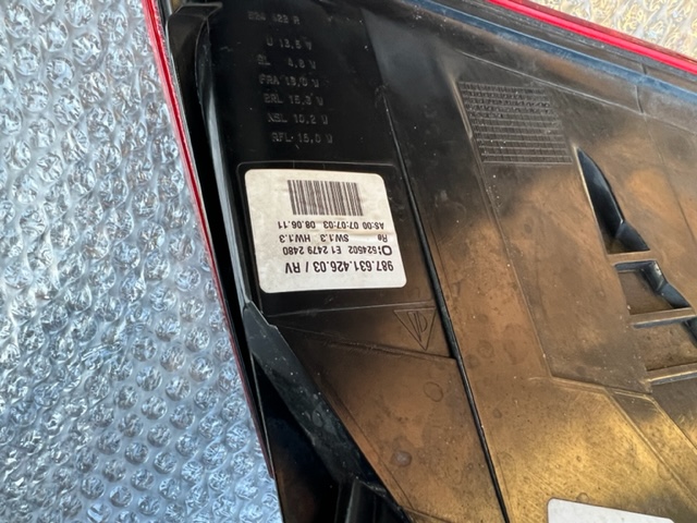 pravé zadní světlo (09-12) - ORIGINÁLNÍ DÍL :: PORSCHE-SHOP